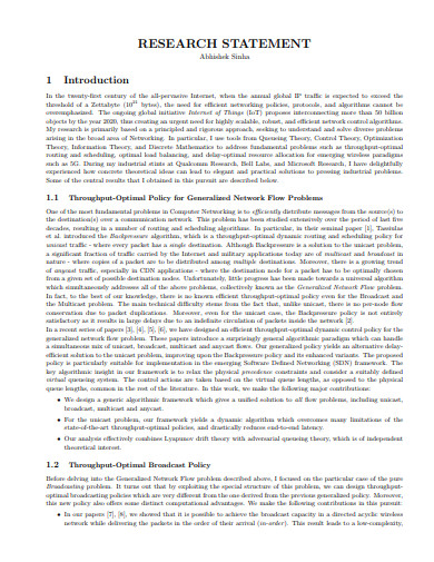 24 Research Statement Templates In PDF DOC