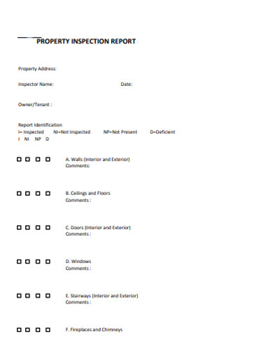 16+ Property Inspection Report Templates in Google Docs | Word | Pages ...