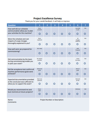 18+ Project Survey Templates in PDF | DOC