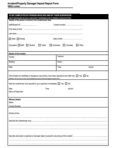 18+ Property Damage Report Templates in Google Docs | Word | Pages | PDF