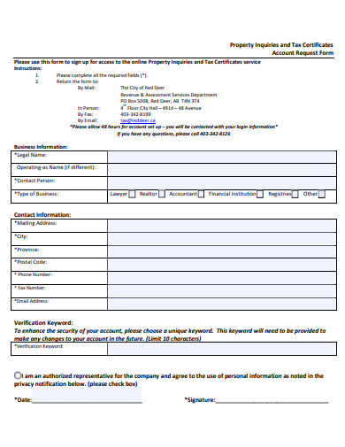 22+ Property Inquiry Form Templates in PDF | DOC