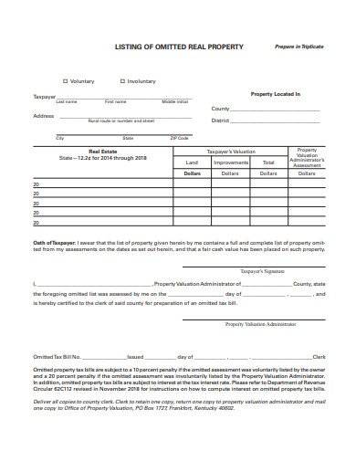 14+ Property Listing Templates in PDF