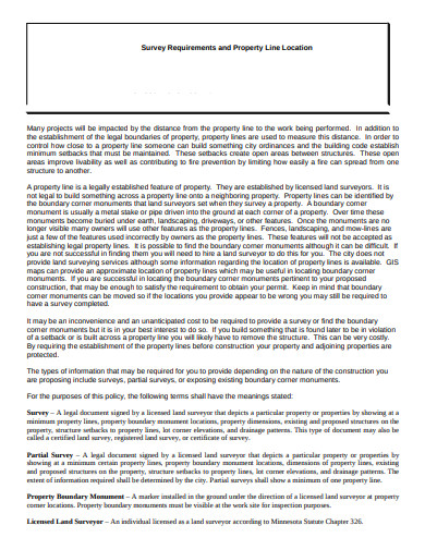 18+ Property Survey Templates in Doc | Excel | PDF