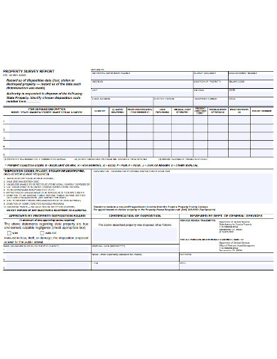 18+ Property Survey Templates in Doc | Excel | PDF