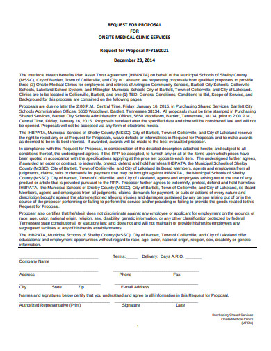 10+ Medical Clinic Proposal Templates - PDF, DOC