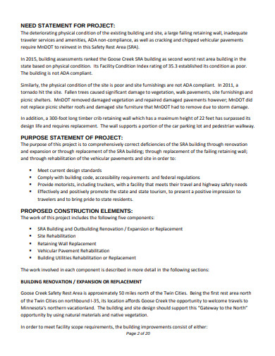 19+ Purpose Statement Templates in PDF | DOC