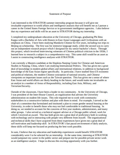 19 Purpose Statement Templates In PDF DOC