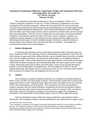 18+ FREE Real Estate Commission Statement Templates in PDF | XLS