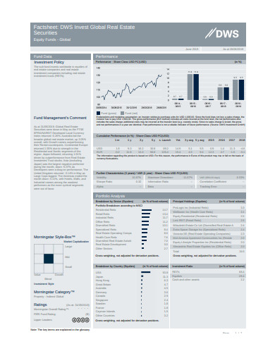 8+ FREE Real Estate Fact Sheet Templates in PDF | DOC