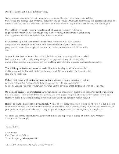 6+ Real Estate Introduction Letter Templates in PDF, Word