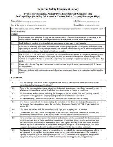 14+ Equipment Survey Templates in PDF | DOC