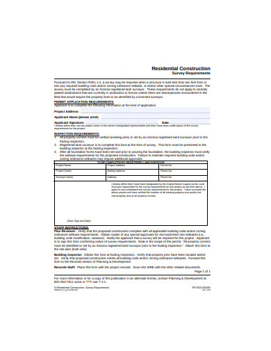 20+ FREE Construction Survey Templates in PDF | DOC