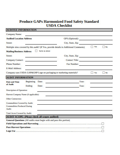 7+ Retail Audit Checklist Templates in PDF | DOC