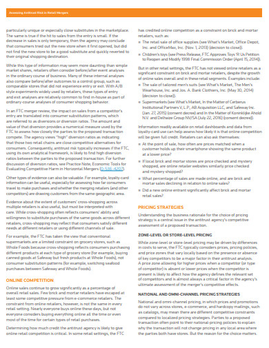 5+ Retail Risk Assessment Templates in PDF
