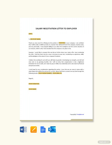 Salary Letter Templates - 24+ Free Sample, Example Format Download