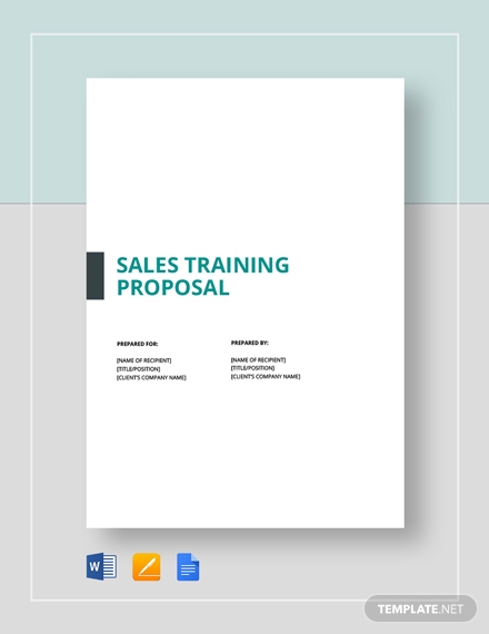 9+ Training Proposals Templates - Sample, Example, Format