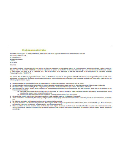 6+ Audit Findings Letter Templates in PDF | MS Word