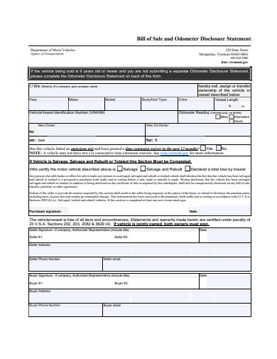 25+ Disclosure Statement Templates in PDF | DOC