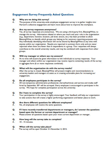 23+ Engagement Survey Templates in Doc | Excel | PDF