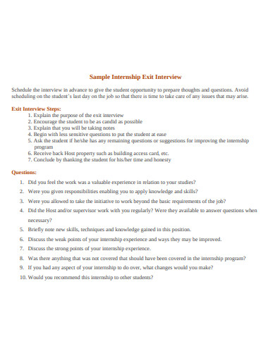 Exit Interview Letter To Employer For Your Needs Letter Template 