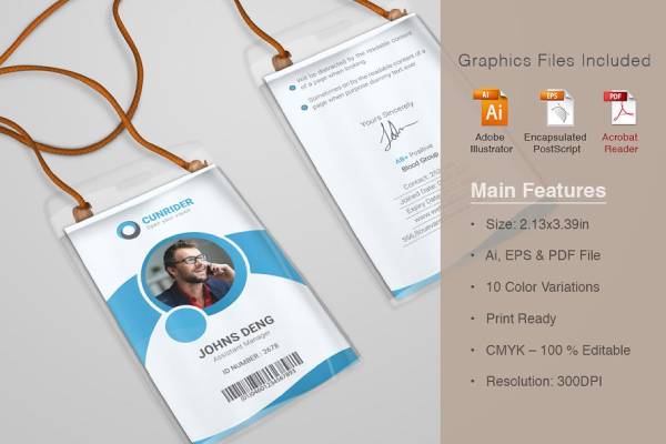 10 Medical ID Card Templates AI MS Word Photoshop Pages Publisher