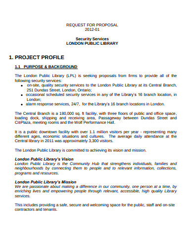 FREE 9+ Security Services Proposal Templates in PDF | MS Word