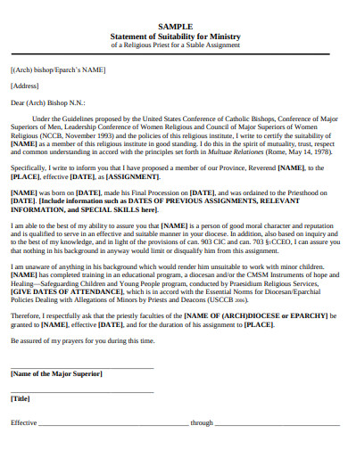 21+ Suitability Statement Templates in DOC | PDF