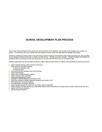 21+ School Development Plan Templates in DOC | PDF