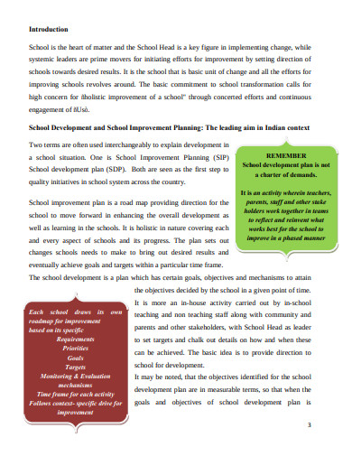 21+ School Development Plan Templates in DOC | PDF