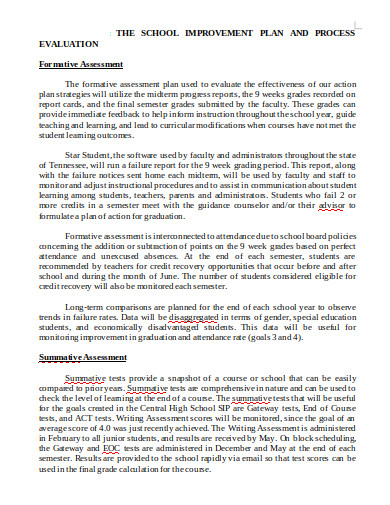 15+ School Improvement Plan Templates in PDF | DOC