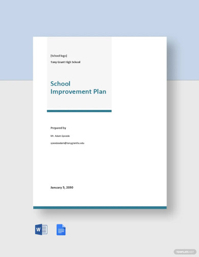 15+ School Improvement Plan Templates in PDF | DOC