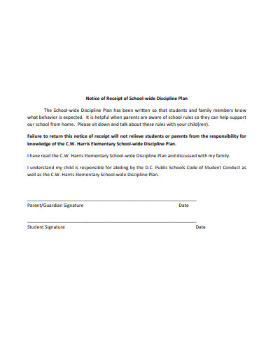 10+ School Discipline Plan Templates in DOC | PDF