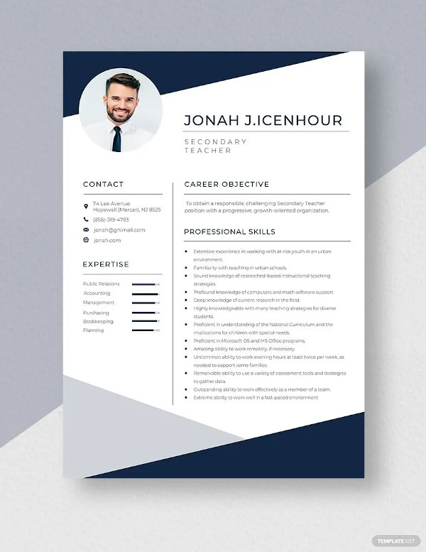 Free Teacher Resume - 64+ Free Word, PDF Documents Download