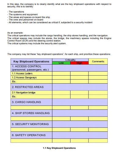 FREE 10 Security Assessment Templates In Google Docs MS Word Pages 