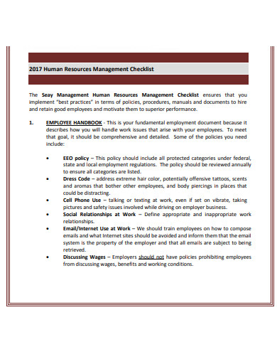 14+ FREE Hr Audit Checklist Templates in PDF | DOC | XLS