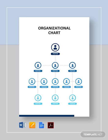 Organizational Chart Template - 19+ Word, Excel, PDF Format Download!