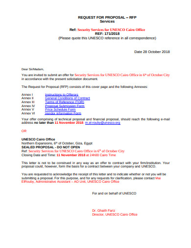 FREE 9+ Security Services Proposal Templates in PDF | MS Word