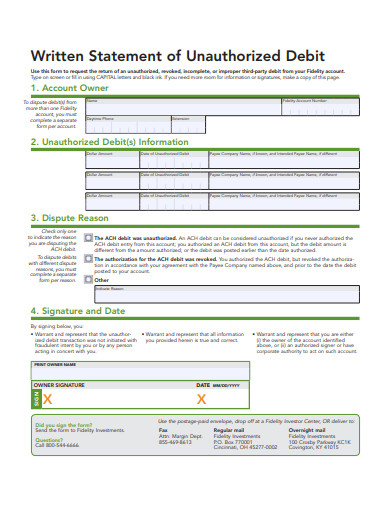 18+ Written Statement Templates in PDF | DOC