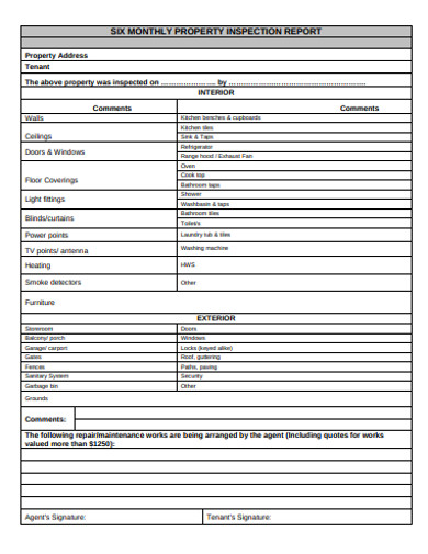 16+ Property Inspection Report Templates in Google Docs | Word | Pages ...