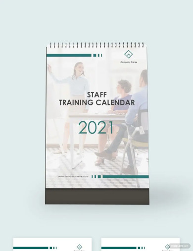 Training Calendar Template - 42+ Word, PDF, PSD Documents Download