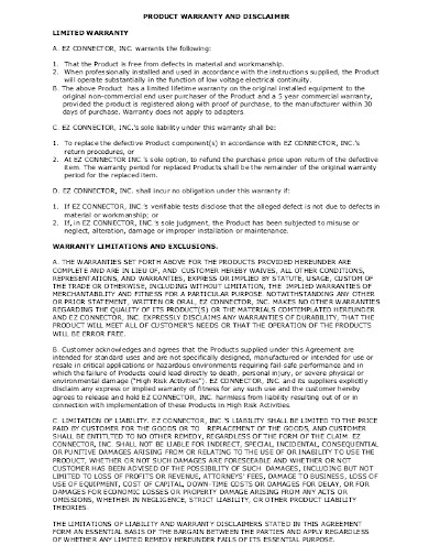 10+ Product Liability Disclaimer Templates in PDF | Word