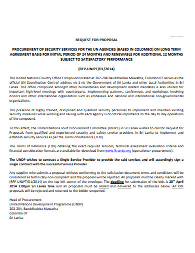 FREE 9+ Security Services Proposal Templates in PDF | MS Word