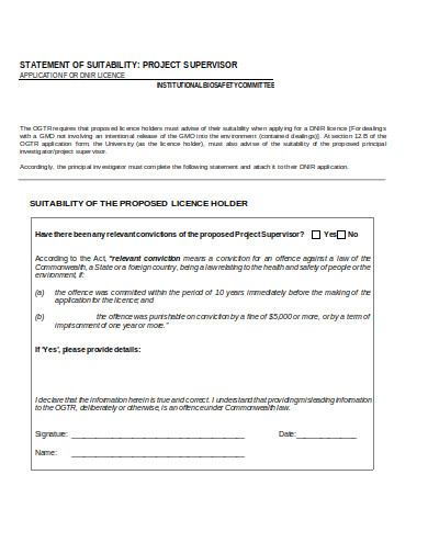 21+ Suitability Statement Templates in DOC | PDF