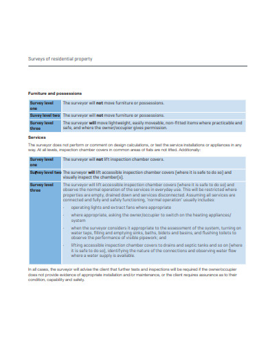 18+ Property Survey Templates in Doc | Excel | PDF