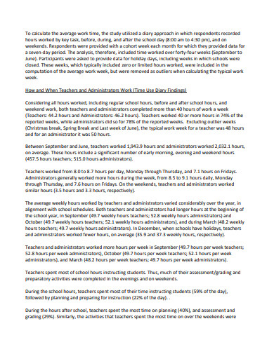 FREE 10+ Teacher Workload Survey Templates in PDF | MS Word