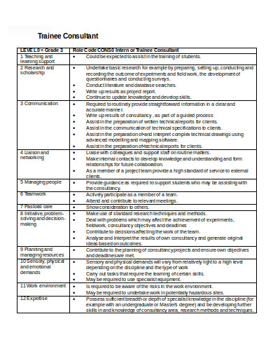 14+ Consultant Templates in Word