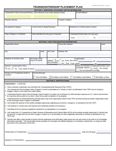 9+ Internship Work Plan Templates in PDF | DOC