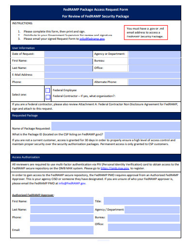 FREE 18+ Access Request Form Templates in PDF | MS Word | Google Docs