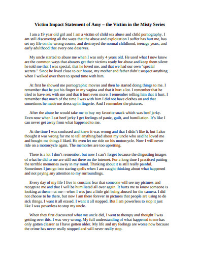 11+ Victim Impact Statement Templates in DOC | PDF