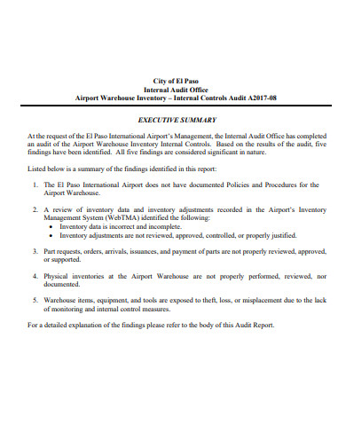 10+ Audit Inventory Templates in PDF | Word | Pages | Google Docs | XLS